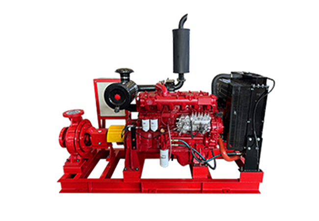 Fire fighting diesel horizontal single-stage pump